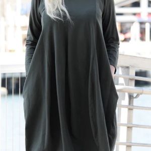 saga made Italy | Dresses | Saga Scoop Neck Pumpkin Dress | Poshmark